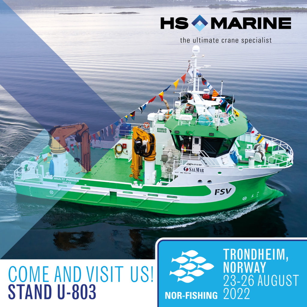 NOR-FISHING (TRONDHEIM, NOR), VISIT US. STAND U-803 - HS.MARINE The ...